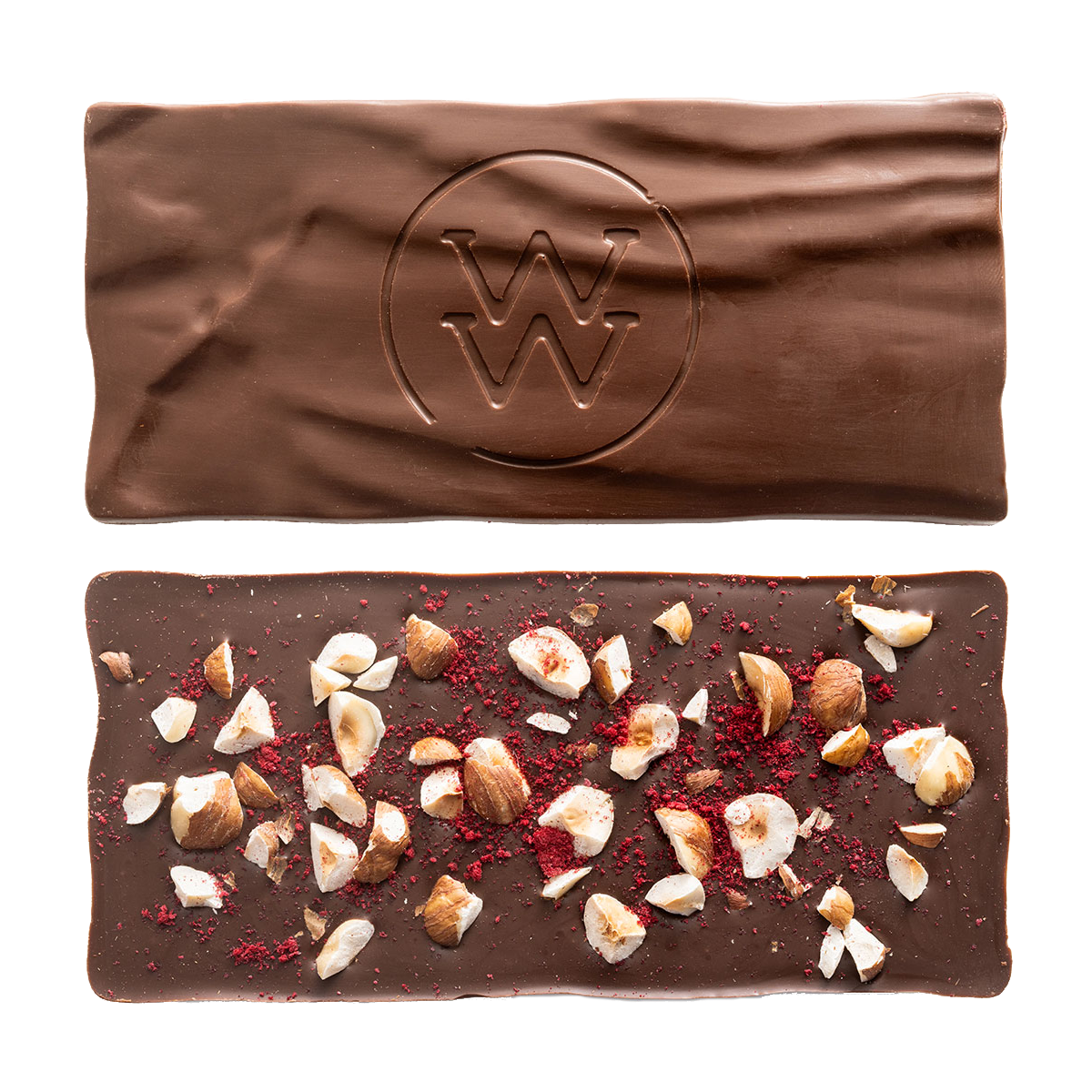 Grizzly Chocolate Bar with Raspberry & Hazelnut | Wild West Chocolate ...
