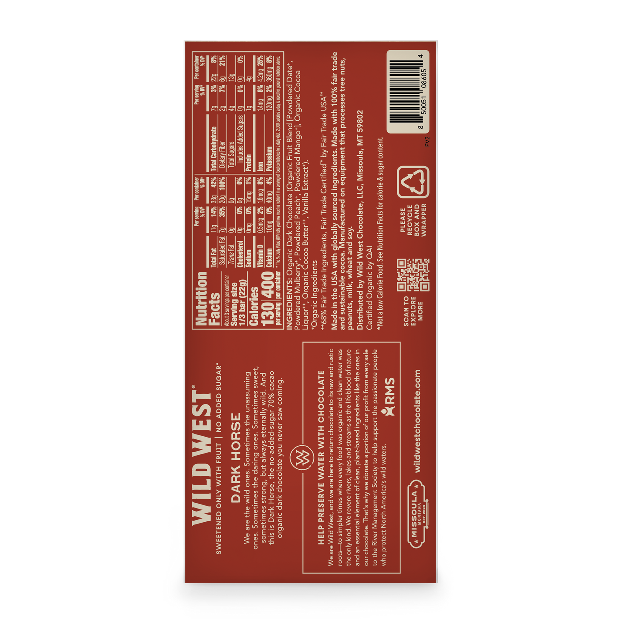 Dark Chocolate Variety Pack | Wild West Chocolate