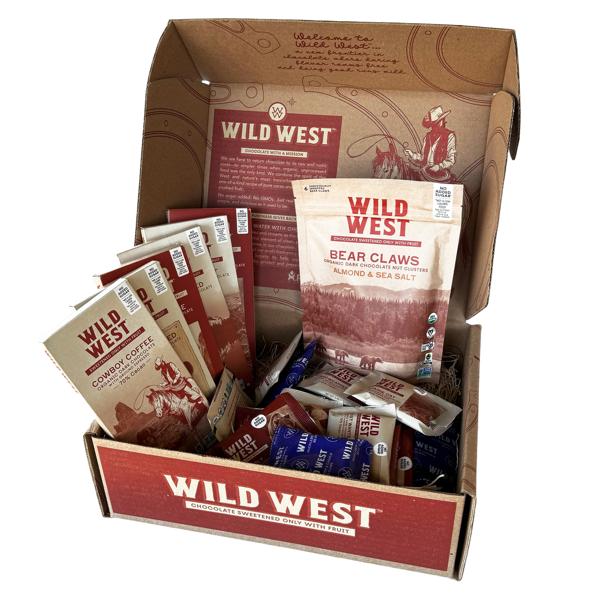 Signature Chocolate Gift Box | No Sugar Added | Wild West Chocolate